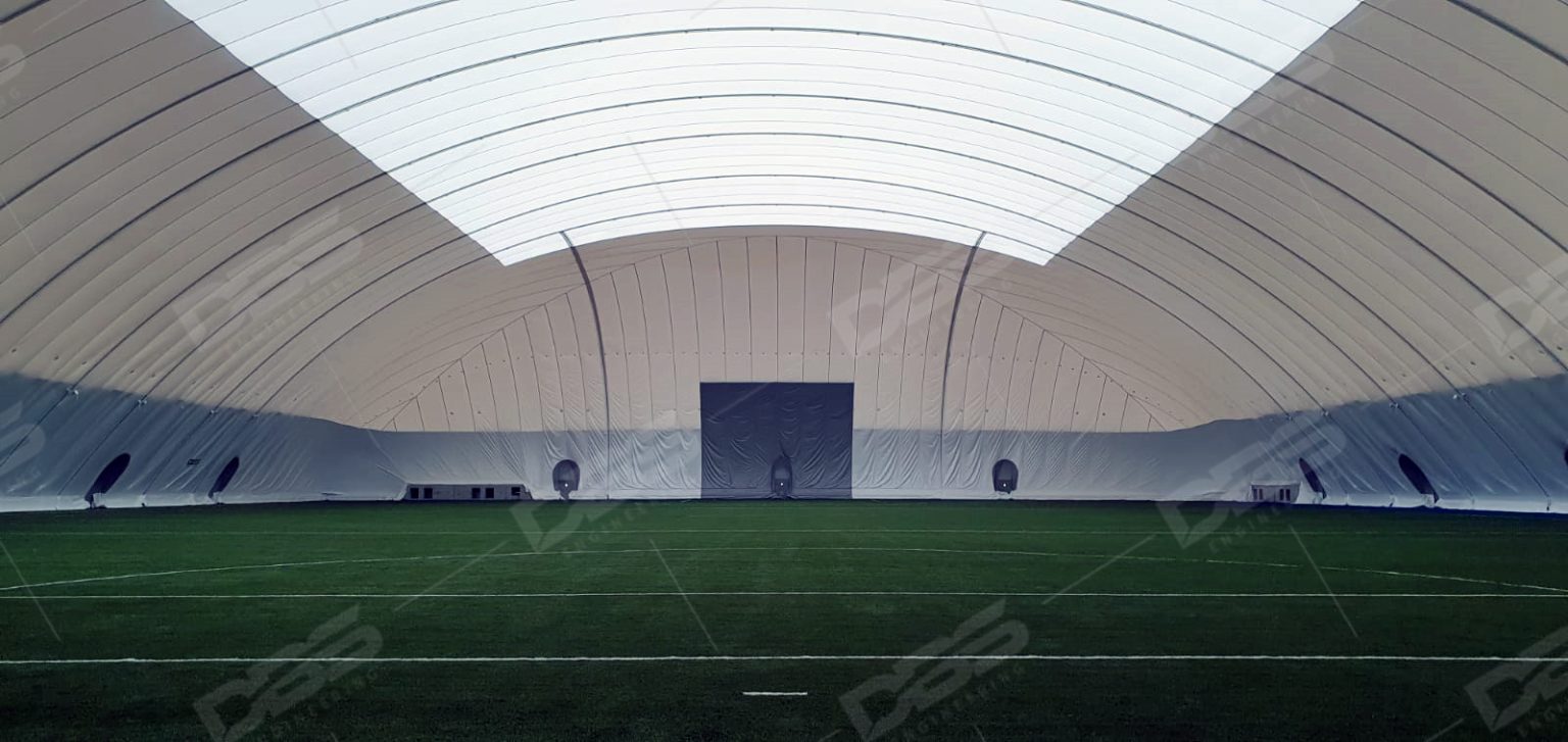 Installation of biggest air dome in Eurasia region - DBS engineering d.o.o.