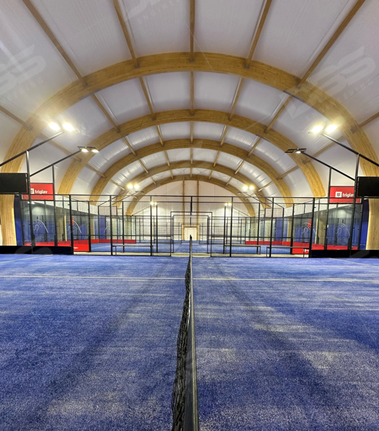 Introducing Our Newest Padel Timber Hall Project - DBS engineering d.o.o.